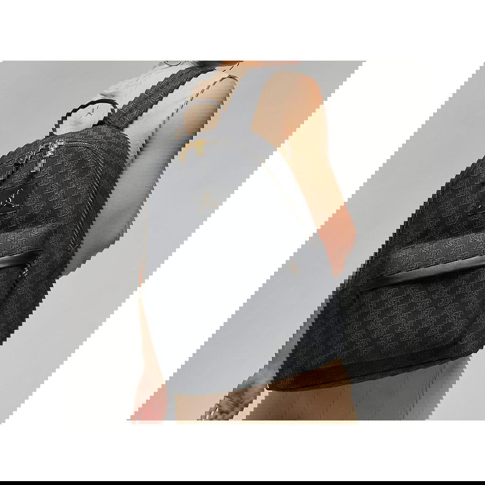 Jam Monogram Backpack Black/gold - Basket4Ballers