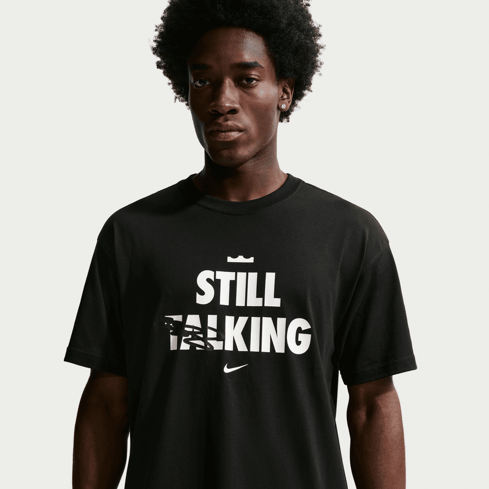 T-shirt Nike LeBron James Shut Up & Dribble black - Basket4Ballers